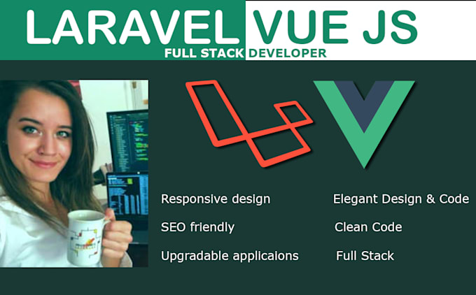 Do web development using laravel vue js by Landingpagedev | Fiverr