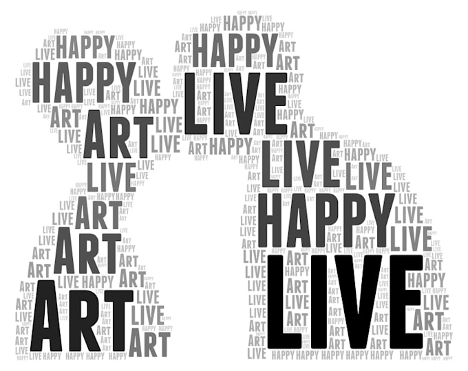 Do word art design or word cloud art with your text by Muhammadnaee833 ...