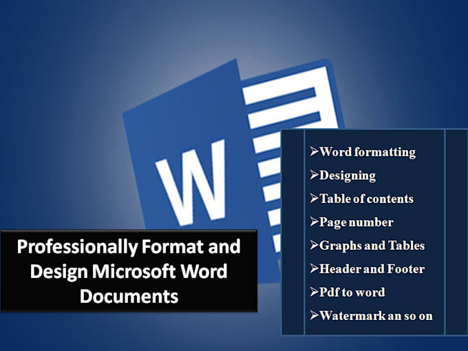 Professionally edit, format, and design word documents by Rakibulbt ...