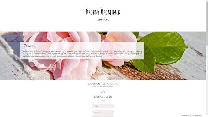 Create a simple website using html5 css and javascript by Dawidrosz | Fiverr