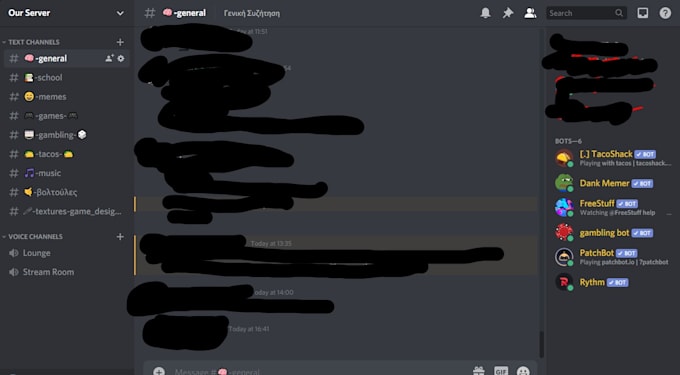 Make you a really good looking discord server for a small or large ...