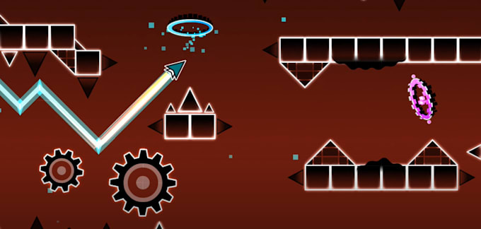 Make a geometry dash layout for you by Hadeon7 | Fiverr