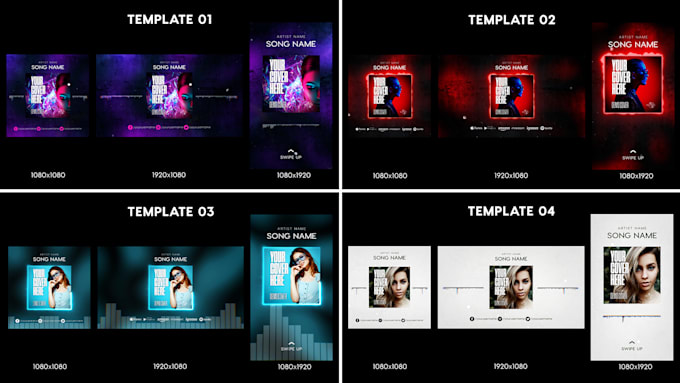 Make a professionally designed audio spectrum or music visualizer by ...