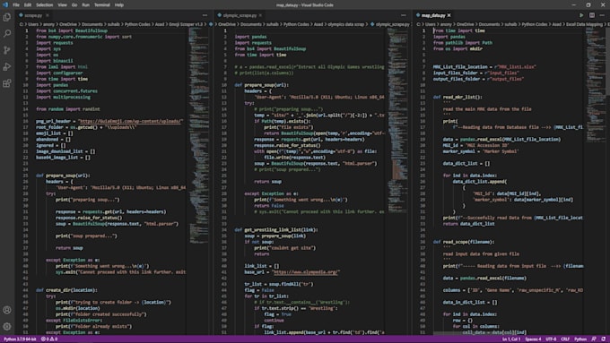 Do python coding for you by Shishere | Fiverr