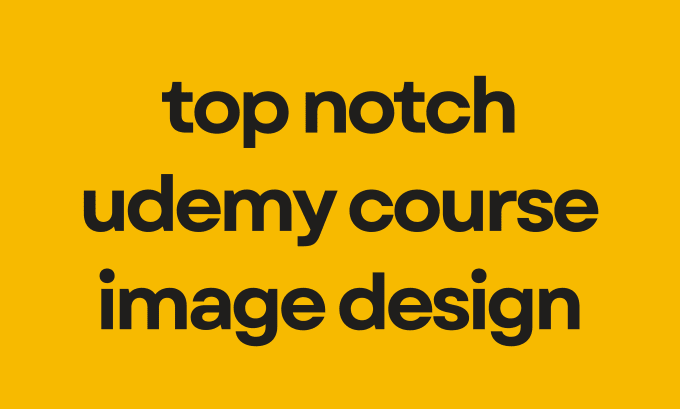 Design high quality udemy course cover image by Amritansh_tech | Fiverr