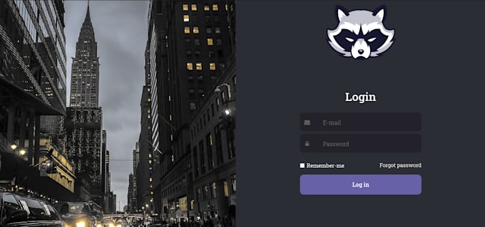 Creat a responsive login page using pure html and css by Drewdata | Fiverr