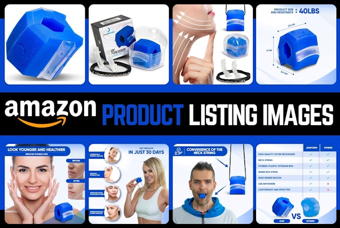 Design amazon listing images, a plus content ebc, product photo editing ...