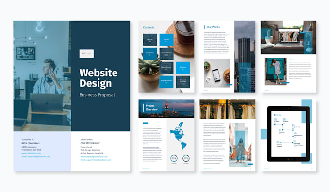 Create professional proposify template, integration by Visionotech | Fiverr