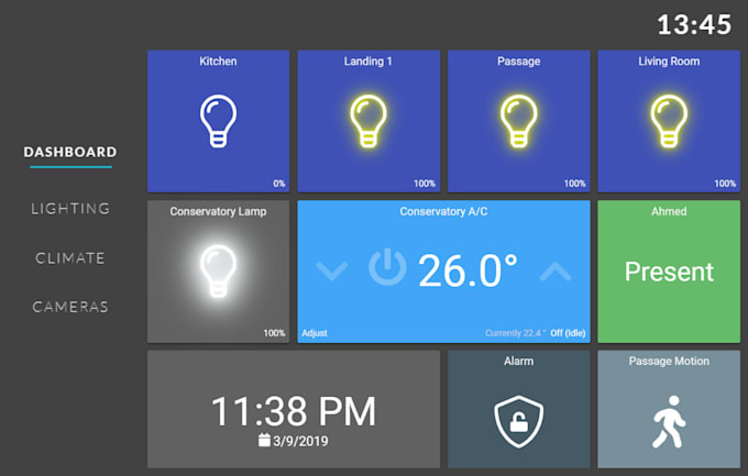 Create custom actiontiles and sharptools dashboard for smartthings and hubitat by Vsterian | Fiverr