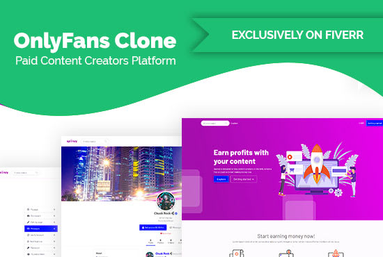 Create a website like only fans or patreon by Inventsense | Fiverr