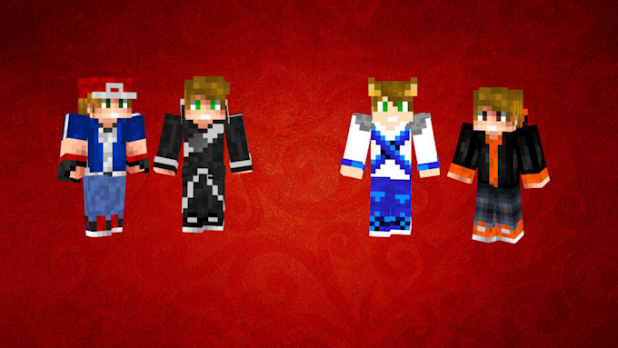 Make you a cheap high detailed minecraft skin by Cobblekiller | Fiverr
