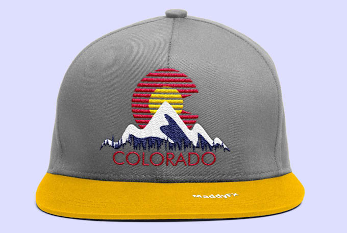 Create illustrated unique cap or hat designs with mockup by Maddyfx ...