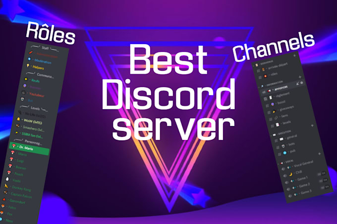 Create a beautiful discord server for you by Fantasijump | Fiverr