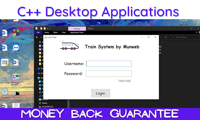 Do cpp programming tasks and project with gui by Muneeb_ahmad_ch | Fiverr
