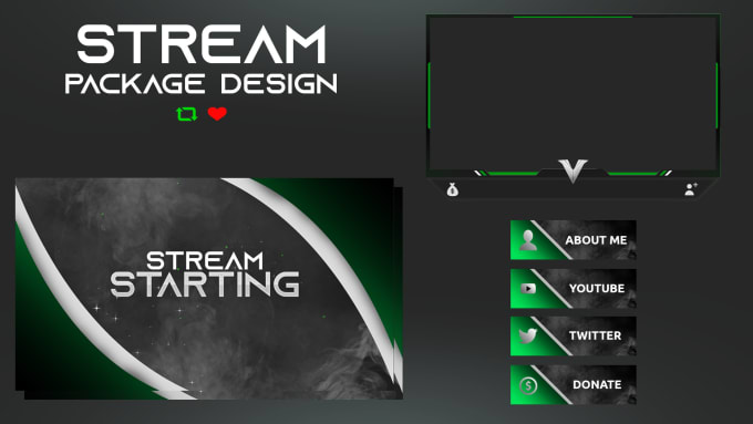 Design a professional, high quality stream package by Martiadesigns ...