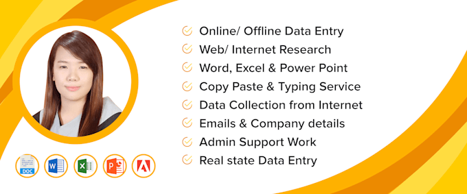 Be your va for data entry analyzing task and web research by ...