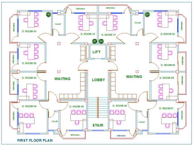 how to draw feet in cad