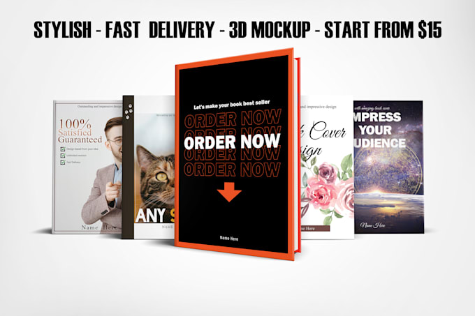 Design your impressive book or e book cover by Lighterthanblue | Fiverr