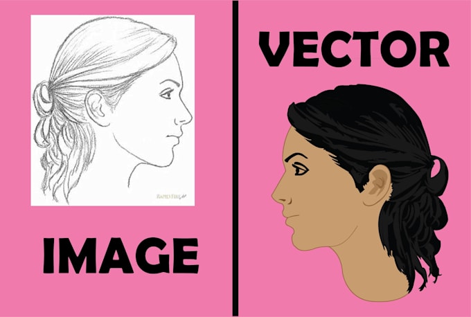 Redraw, convert to vector trace logo, retrace, image to vector by ...