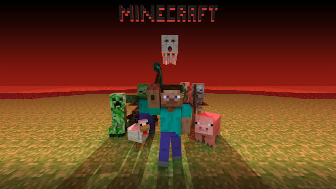Create a pixelated version of any picture you choose on minecraft by ...