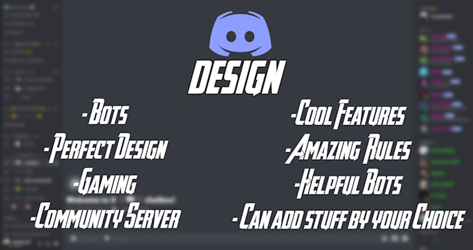 Design your discord server by Ildodesign | Fiverr