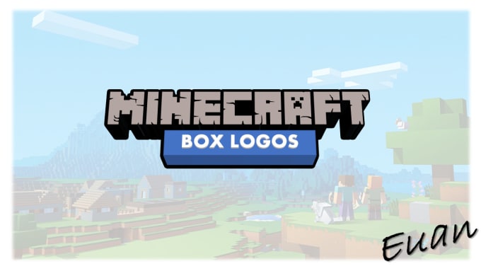 Create a box minecraft logo by Eincvideo | Fiverr