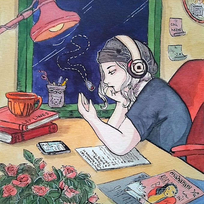 Draw your rpg character for you by Druwenda | Fiverr