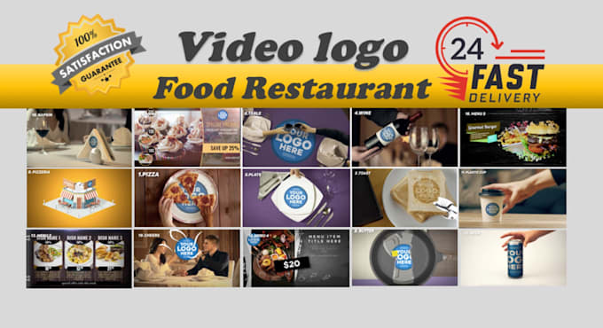 Create attractive logo animations for food restaurants by Jiridanek ...