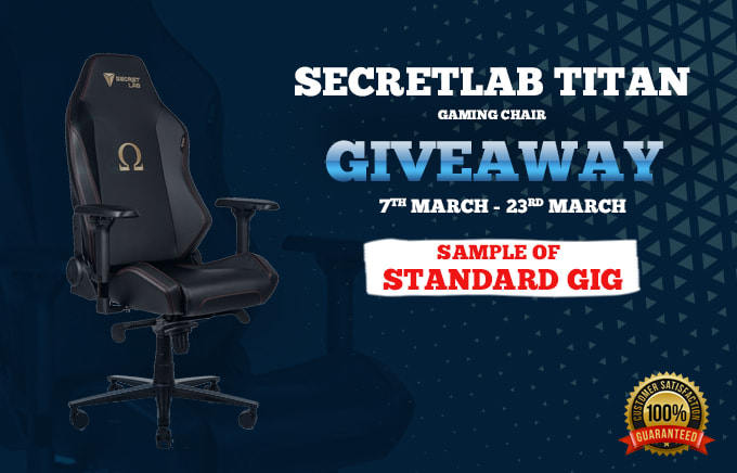 Create a catch eye graphic for your giveaway by Gabrielatv | Fiverr