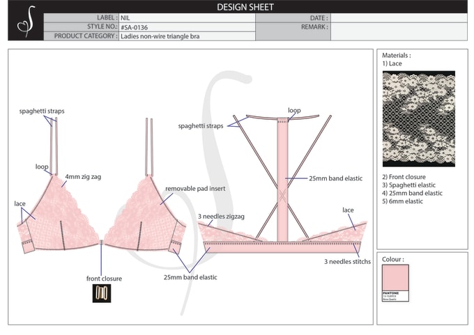 Fashion design for ladies garment and technical drawing by Vanness915 ...