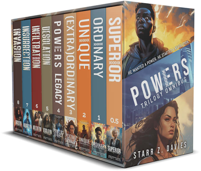 Convert your book covers to stunning boxed sets by Starrdavies | Fiverr
