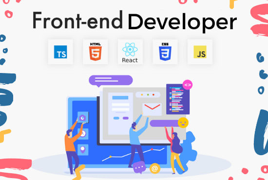 Be your front end web developer with html, css, js, react by Sameer5454 ...