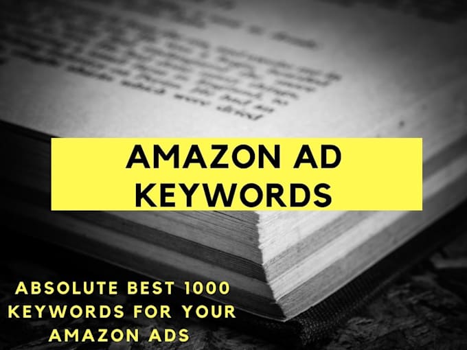 Create a relevant list of best keywords for amazon ads for your book by ...