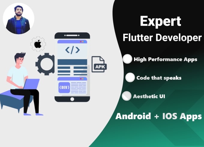 Develop Android Ios Apps Ui Design Using Flutter Cross Platform By