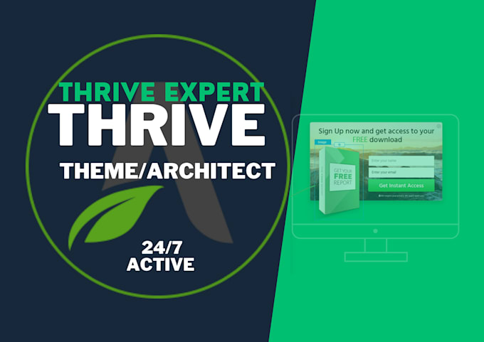 Responsive wordpress website, landing page using thrive architect thrive themes by Canvas_cup ...
