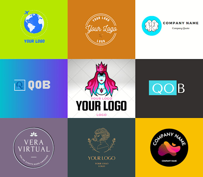 Design a unique logo and ui landing pages by Khushi_patel008 | Fiverr