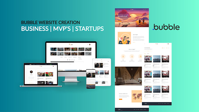 Build responsive bubble io application and design by Ammar619 | Fiverr