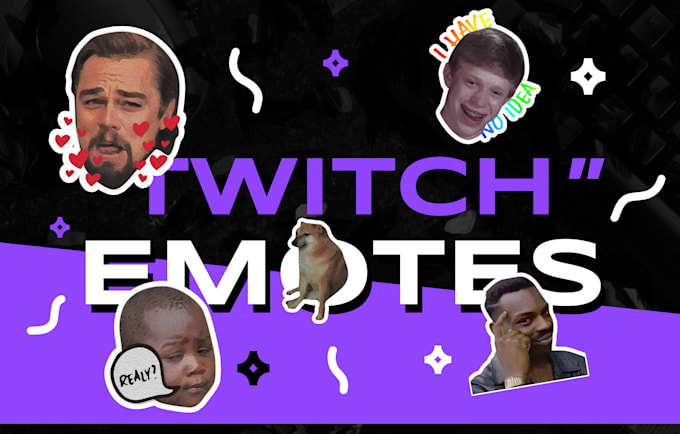 Create custom viral twitch emotes based on your photo by Southlab | Fiverr