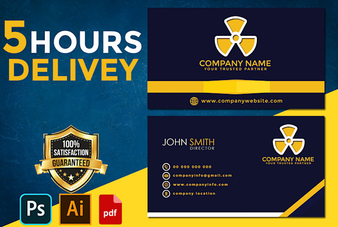 Do professional, modern and unique business card design by Mehrin_mahi | Fiverr