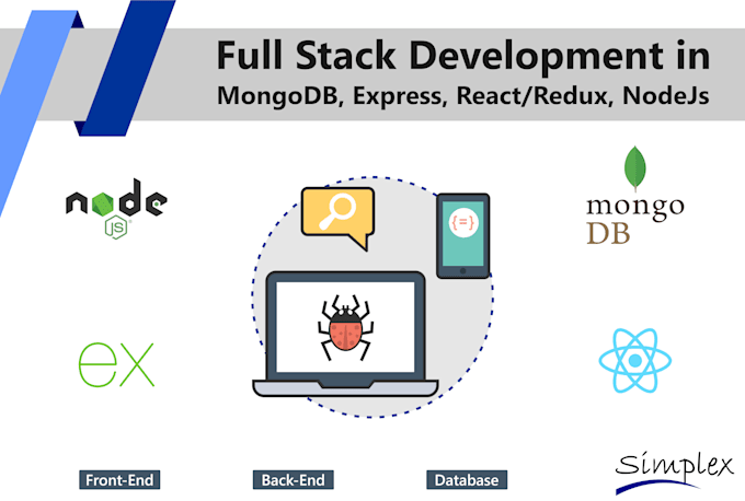 Fix bug in your existing node js, react js application by Simplex_team ... Fix bug in your existing node js, react js application by Simplex_team ...
