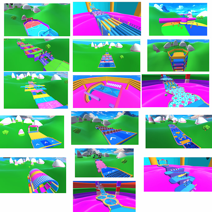 Develop fall guys multiplayer clone by Ahsanshan | Fiverr