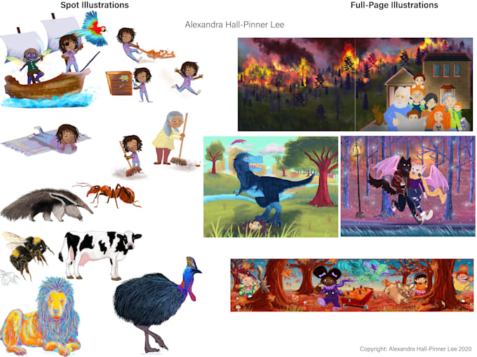 Illustrate your childrens book project by Armedcadaver | Fiverr
