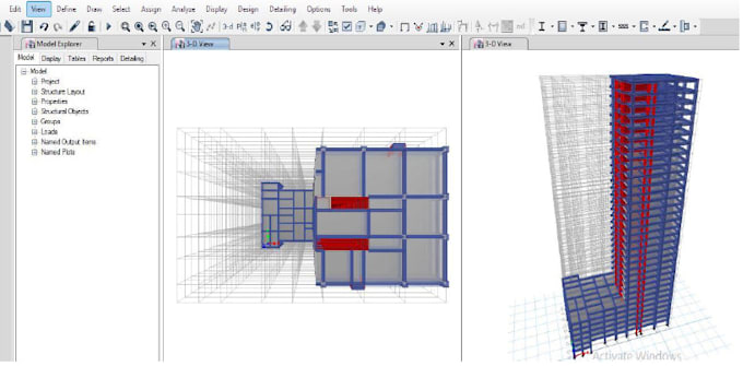Do structure analysis design using etabs by Ar_mughal65 | Fiverr