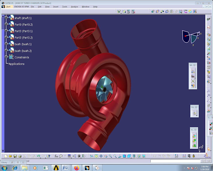 Do 2d 3d surface designing render it perform cfd analysis by Roushan_keshri | Fiverr