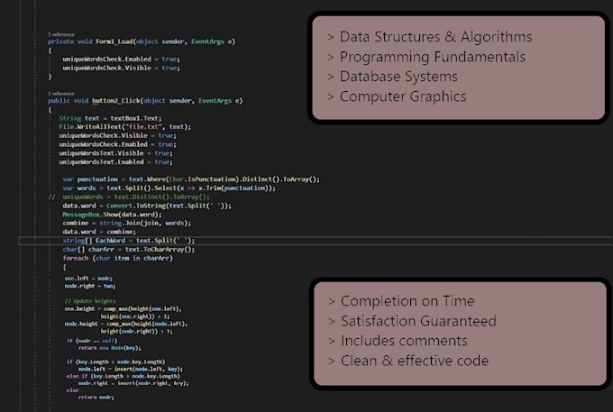 Do c, cpp, csharp or java projects for you by Raibatsu | Fiverr