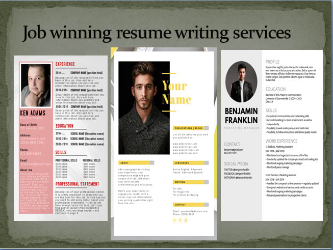 Write professional, eye catching and job winning resume by Subhanmasood ... Write professional, eye catching and job winning resume by Subhanmasood ...