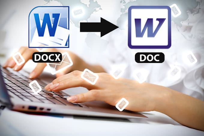 Convert your docx file into a doc file that can be opened in ms word by ...