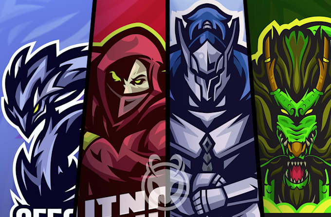 Create a dope mascot logo for your brand or team by Ainnworks | Fiverr