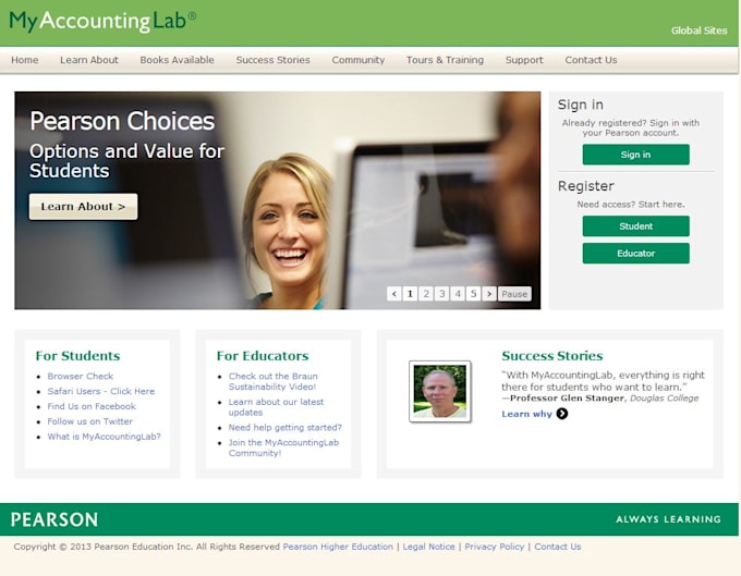 Complete your pearson online homework by Fordjoej1 | Fiverr