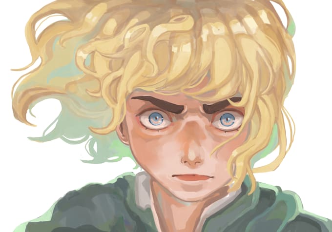 Make a complex anime illustration for you by Miokie | Fiverr